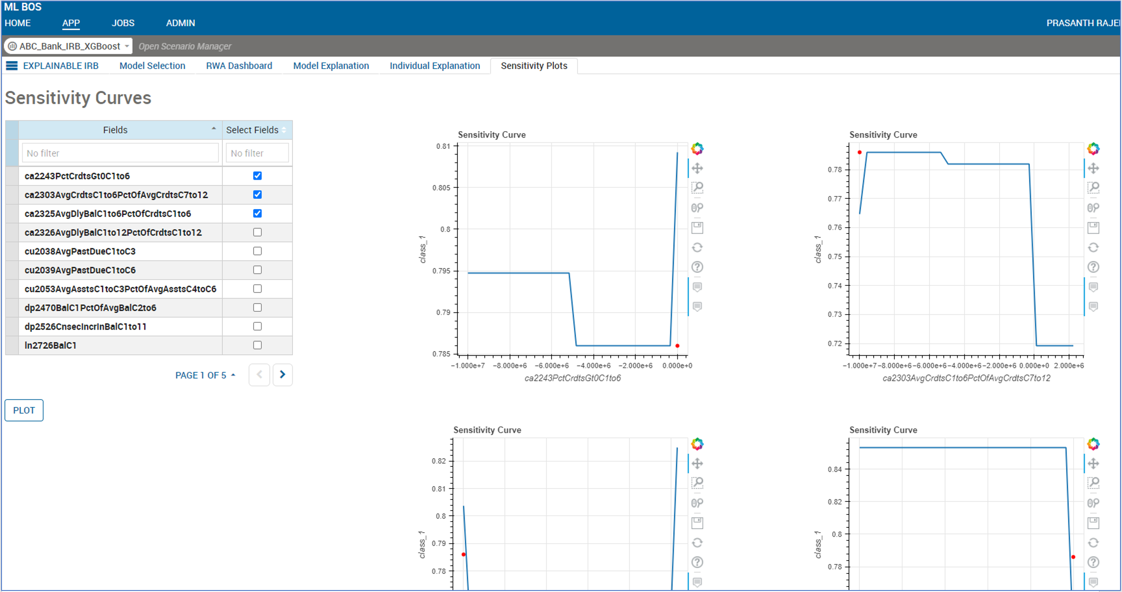 Explainable Machine Learning for Probability of Default Calculations