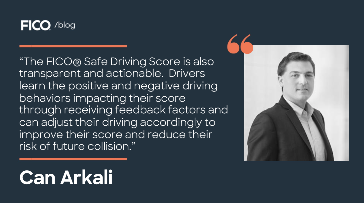 FICO Safe Driving Score Measures Driver Risk