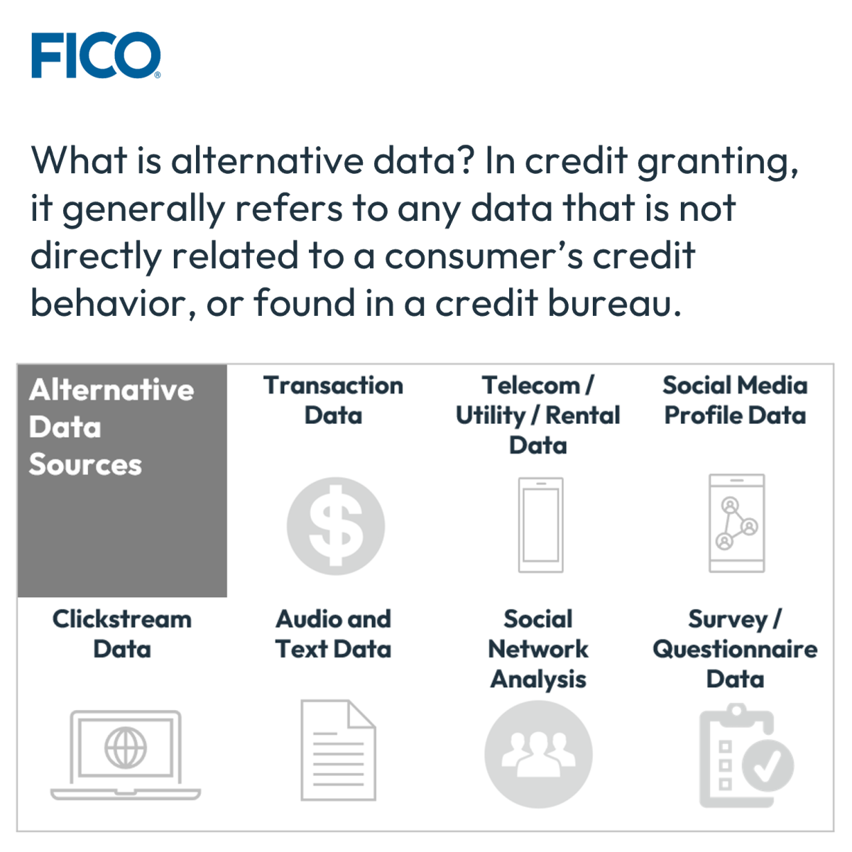 How to Use Alternative Data in Credit Risk Analytics