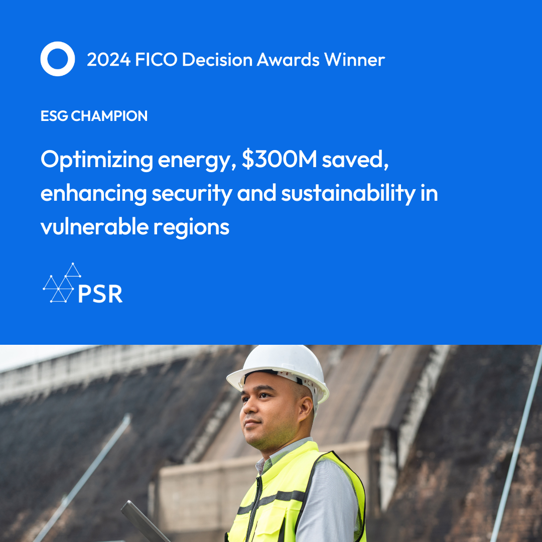 PSR & FICO Optimize Mexico's Energy and Flood Management