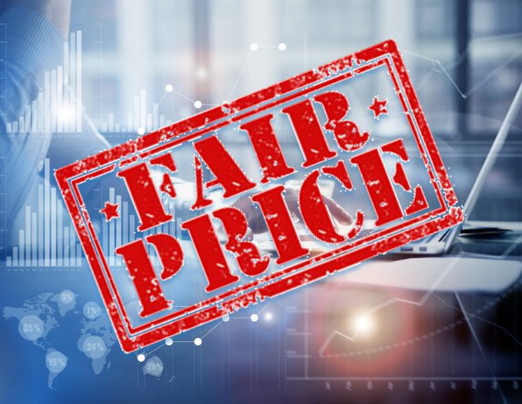 Fair Pricing with Price Optimisation