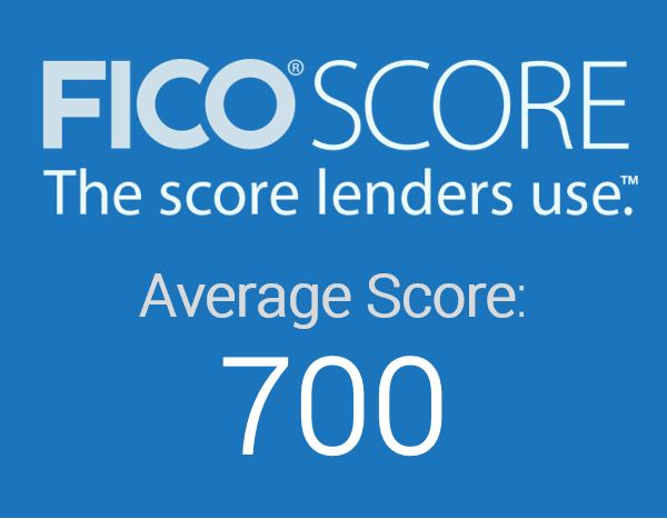 US Average FICO Score Hits 700